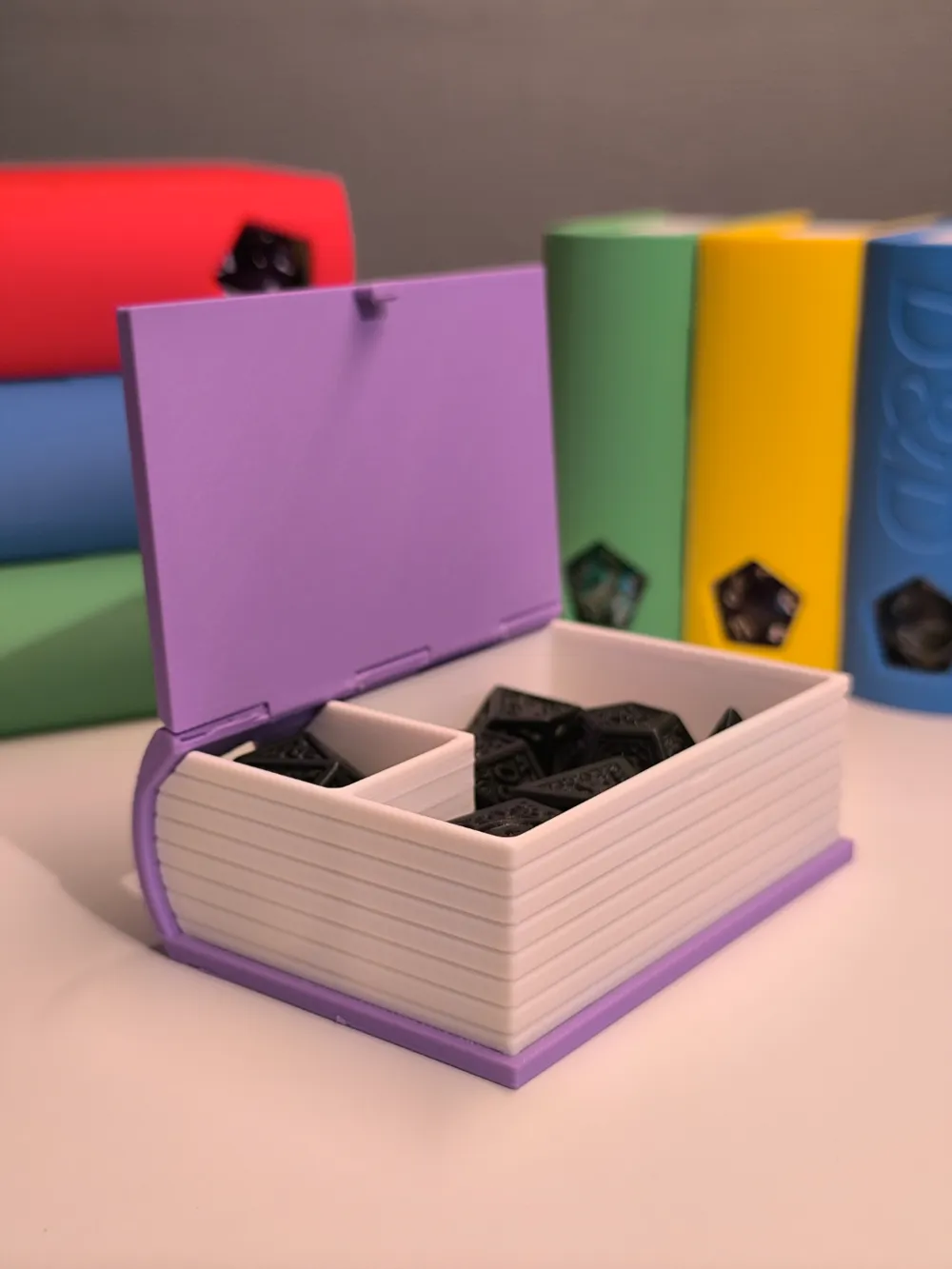 The Book Storage - The Dice Book by Yixeo MakerWorld: Download Free 3D ...