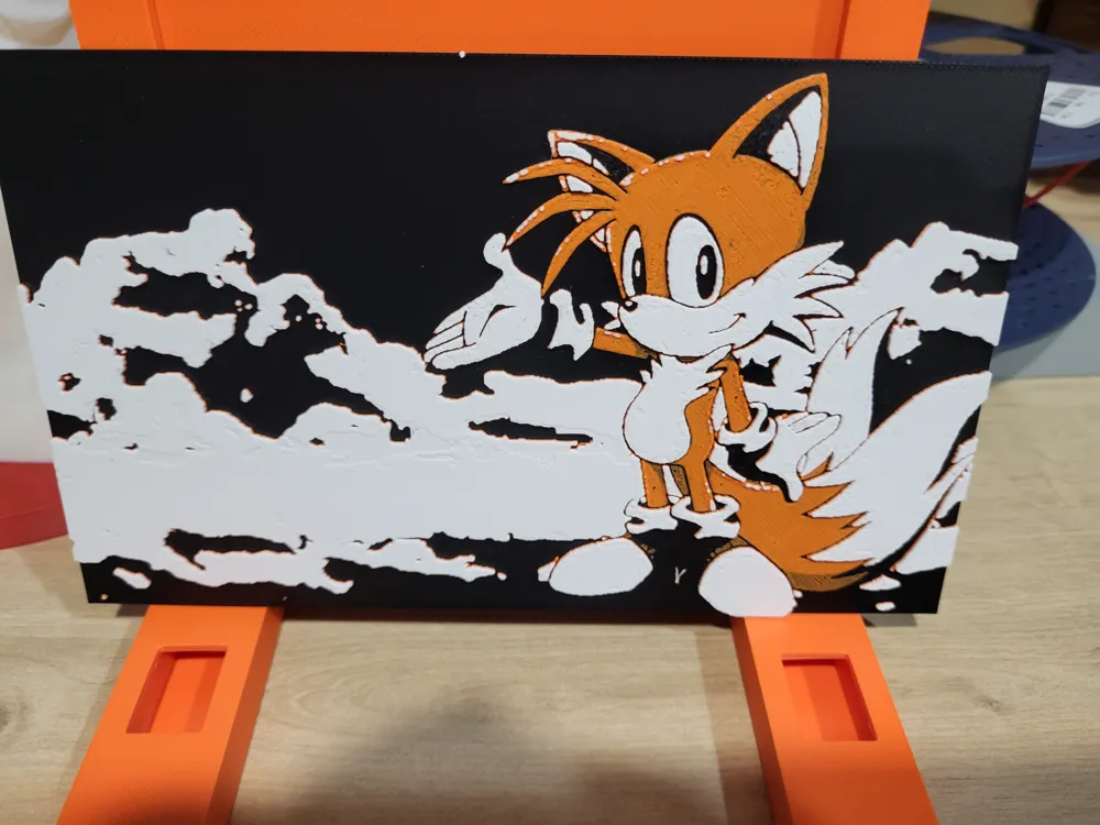 Tails Sonic the Hedgehog by Random3D MakerWorld: Download Free 3D Models