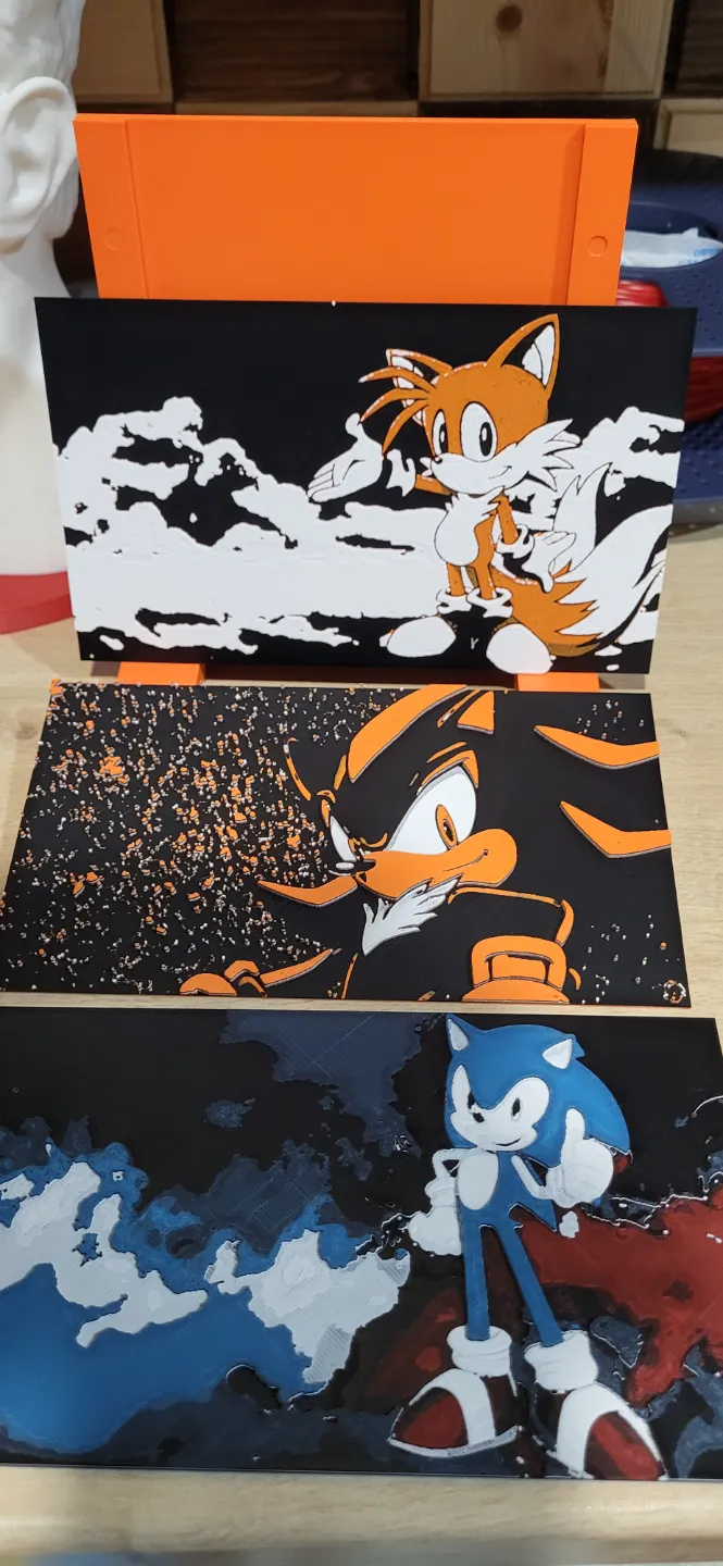Tails Sonic the Hedgehog by Random3D MakerWorld: Download Free 3D Models