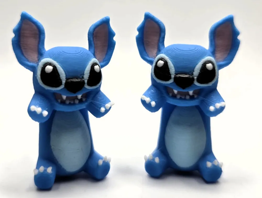 Stitch Earrings - Free 3D Print Model - MakerWorld