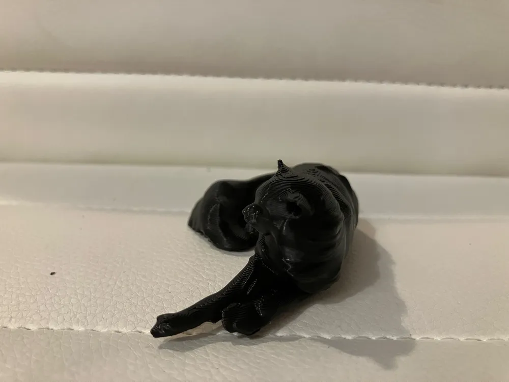 Laying Cat Pose 1 - Free 3D Print Model - MakerWorld
