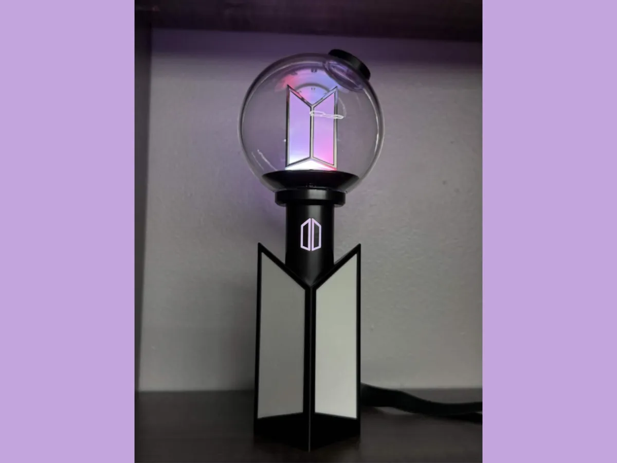 BTS Light Stick Stand - Free 3D Print Model - MakerWorld
