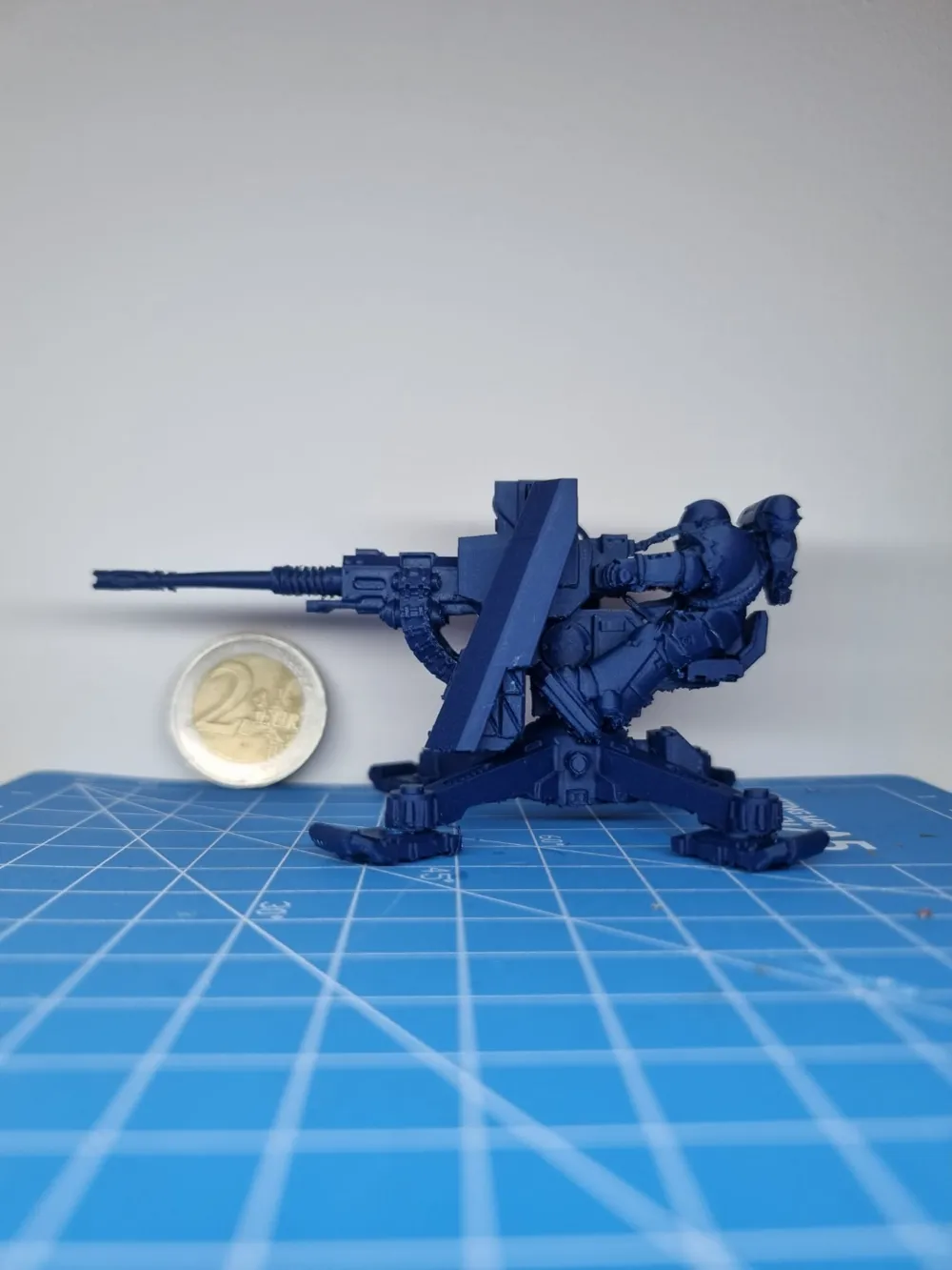 Space Soldier Turret Machine Gun WarAxe 50K Mini by Printar Petar ...