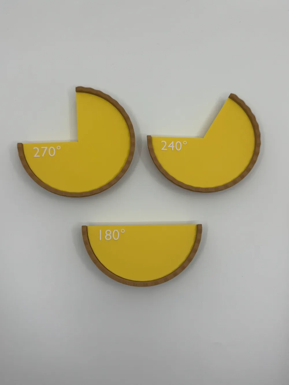 Angle Pie (Math Toy) - Free 3D Print Model - MakerWorld