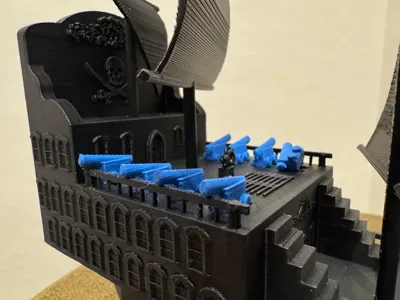 Pirate Ship by Matt_3D_Designs MakerWorld: Download Free 3D Models