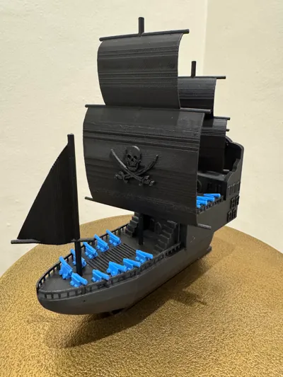 Pirate Ship by Matt_3D_Designs MakerWorld: Download Free 3D Models