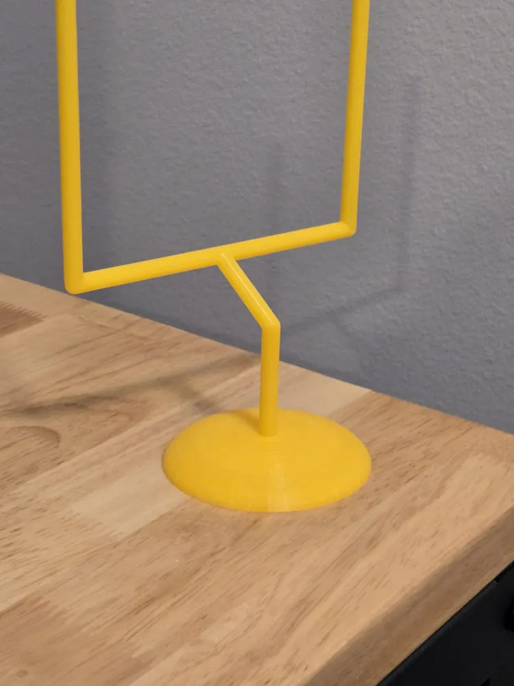 Football Field Goal Post with stand - Free 3D Print Model - MakerWorld