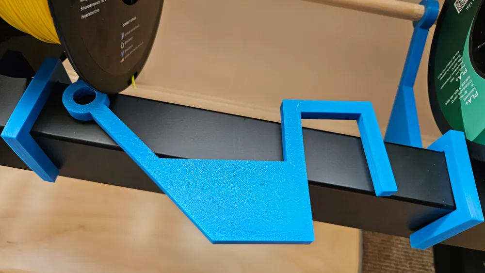 Under desk filament bracket by user_41954593 - MakerWorld