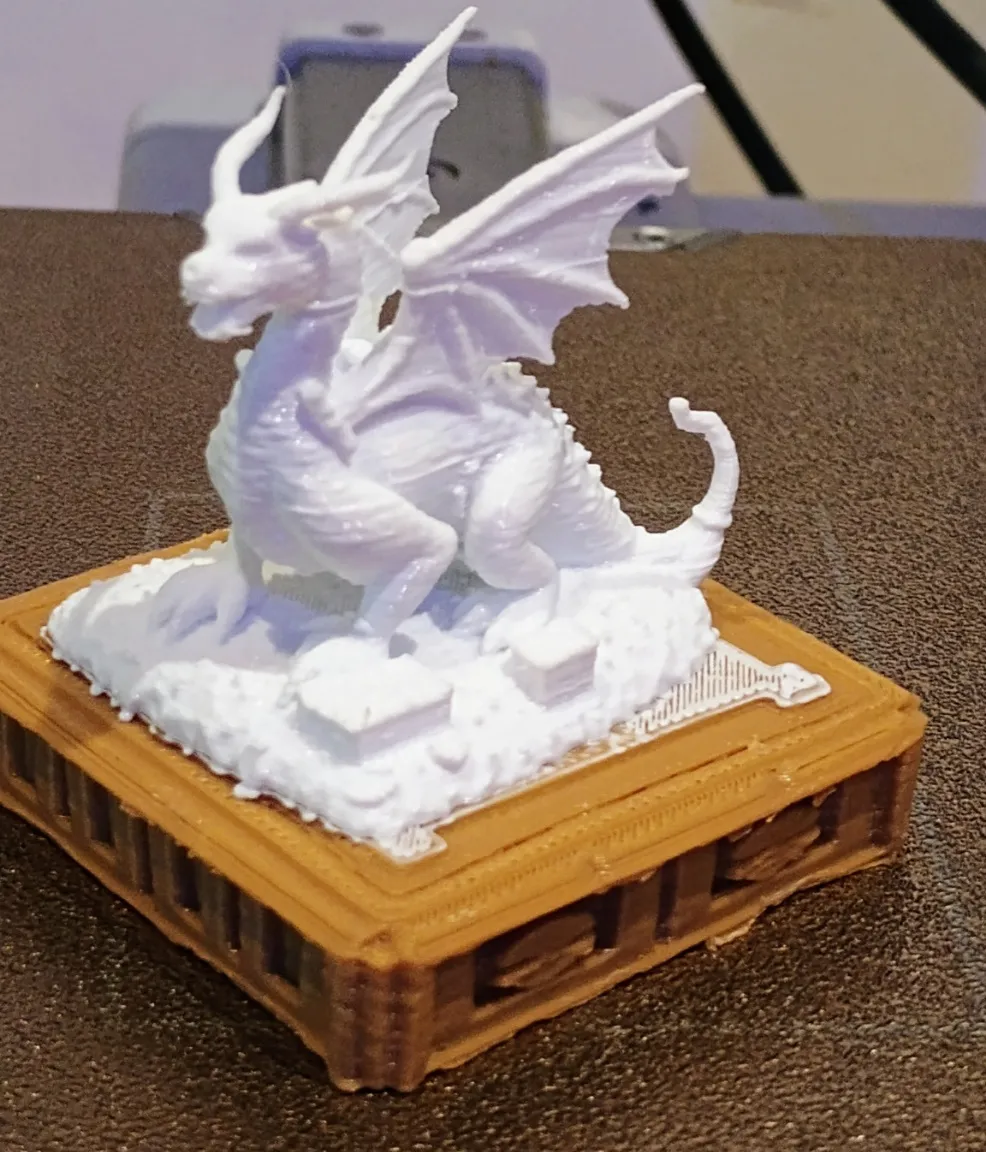 Dragon statue by GlazGarage MakerWorld: Download Free 3D Models