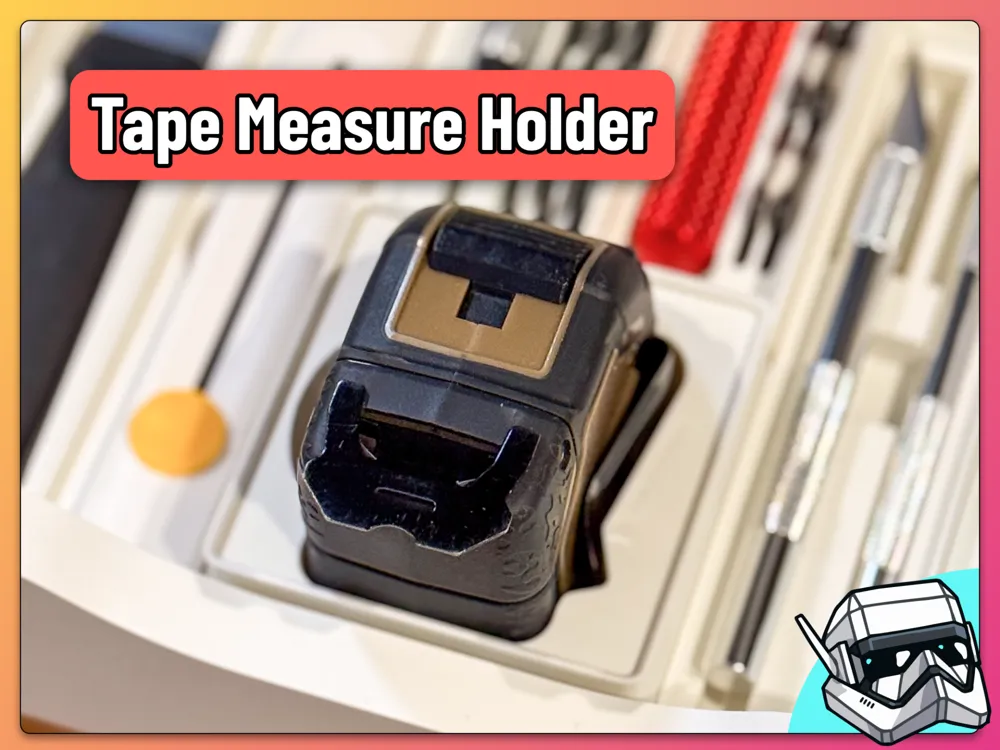 Gridfinity - Spec Ops Tape Measure Holder - 25 Ft by EliteByDesign3D ...