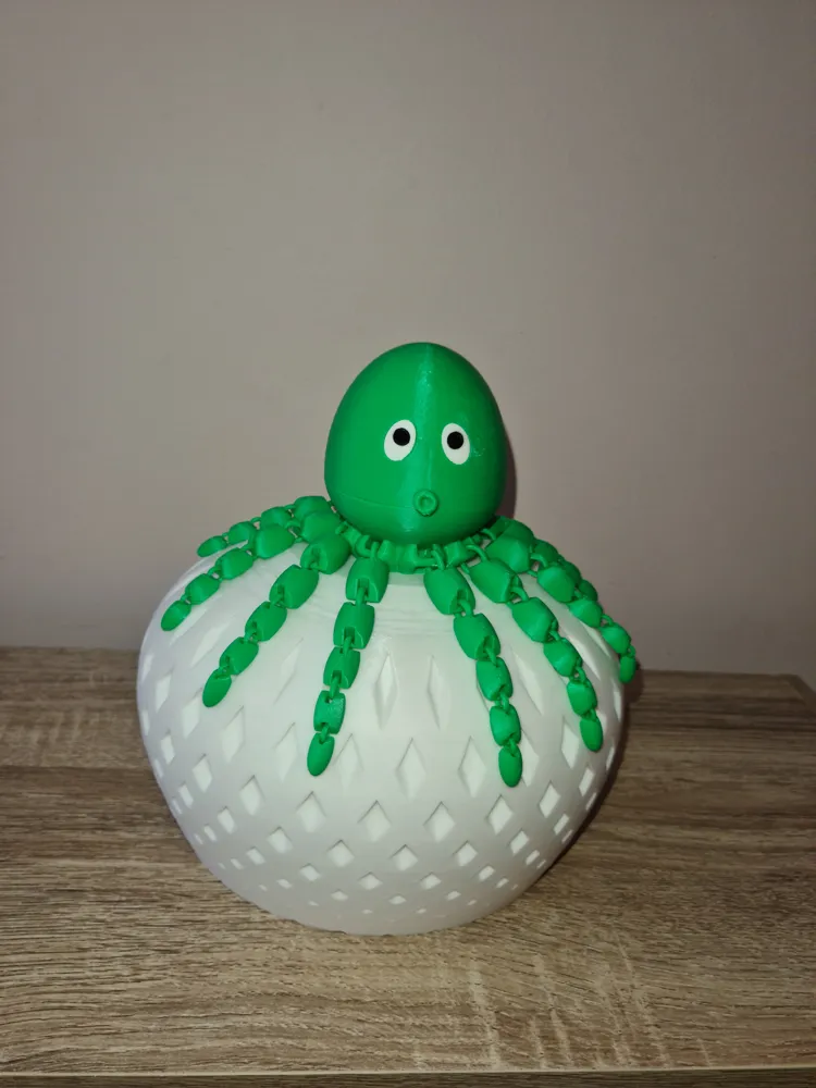 Articulated Octopus container by lryan7310 MakerWorld: Download Free 3D Models