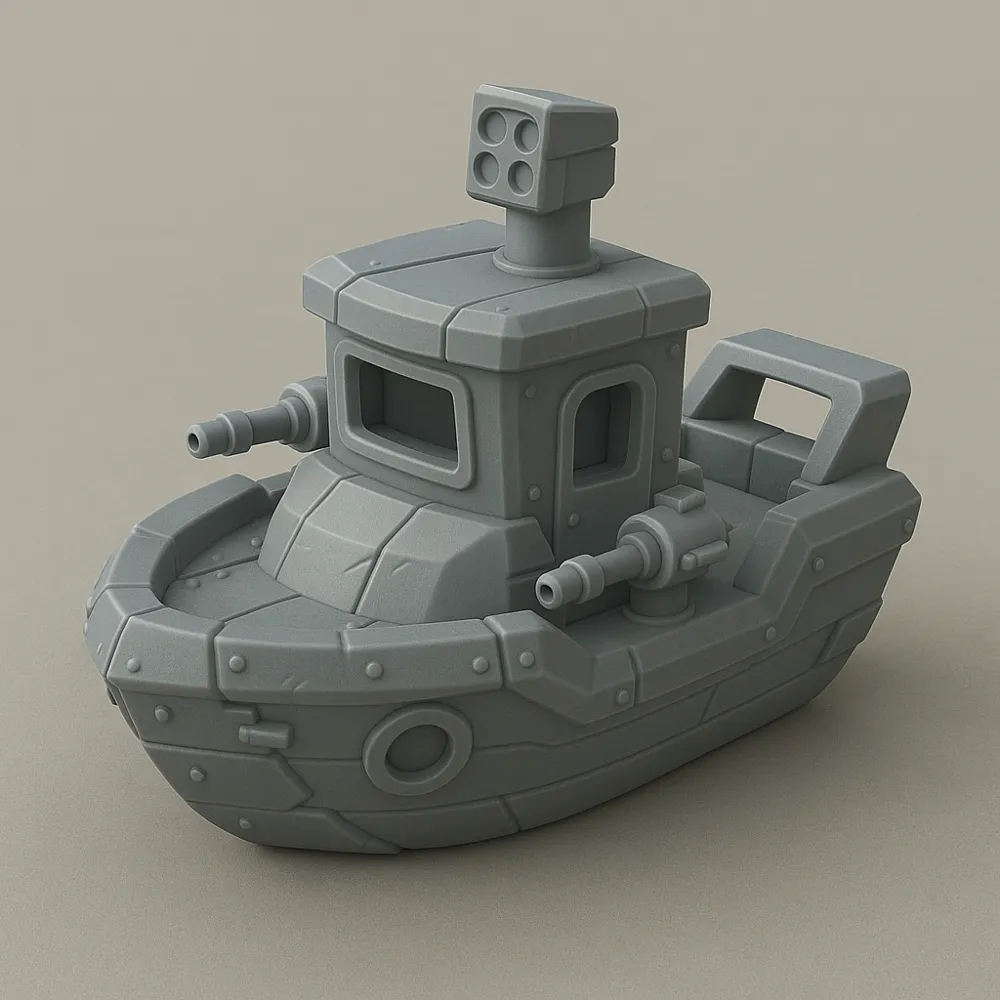 Battleship Benchy by Leismann MakerWorld: Download Free 3D Models