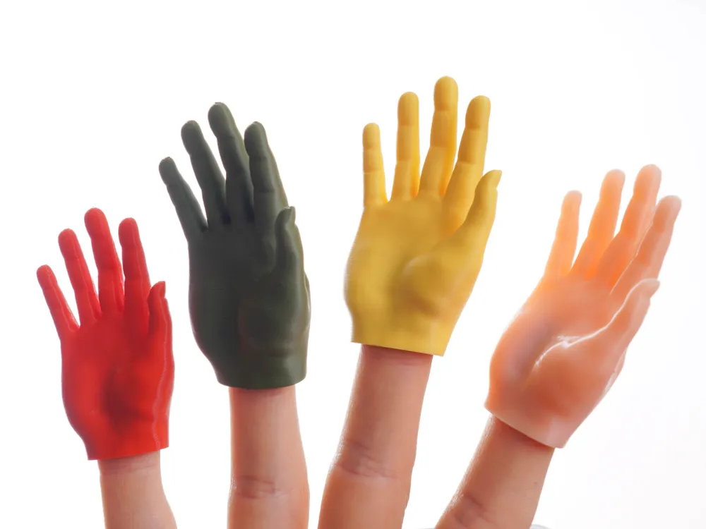 Mini Finger Hands - Free 3D Print Model - MakerWorld