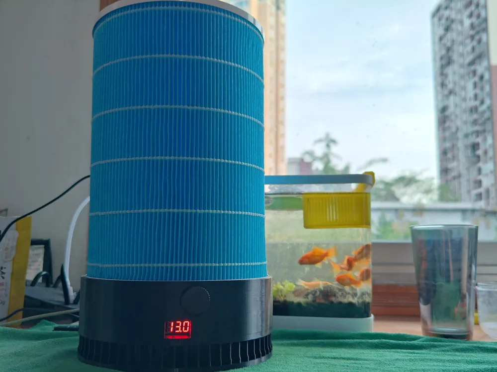 Air Purifier—14CM Fan, Type-C Interface, Compatible with 20CM Xiaomi ...
