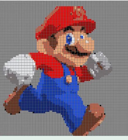 pixel art lugi by 3D UNIVERSE - MakerWorld