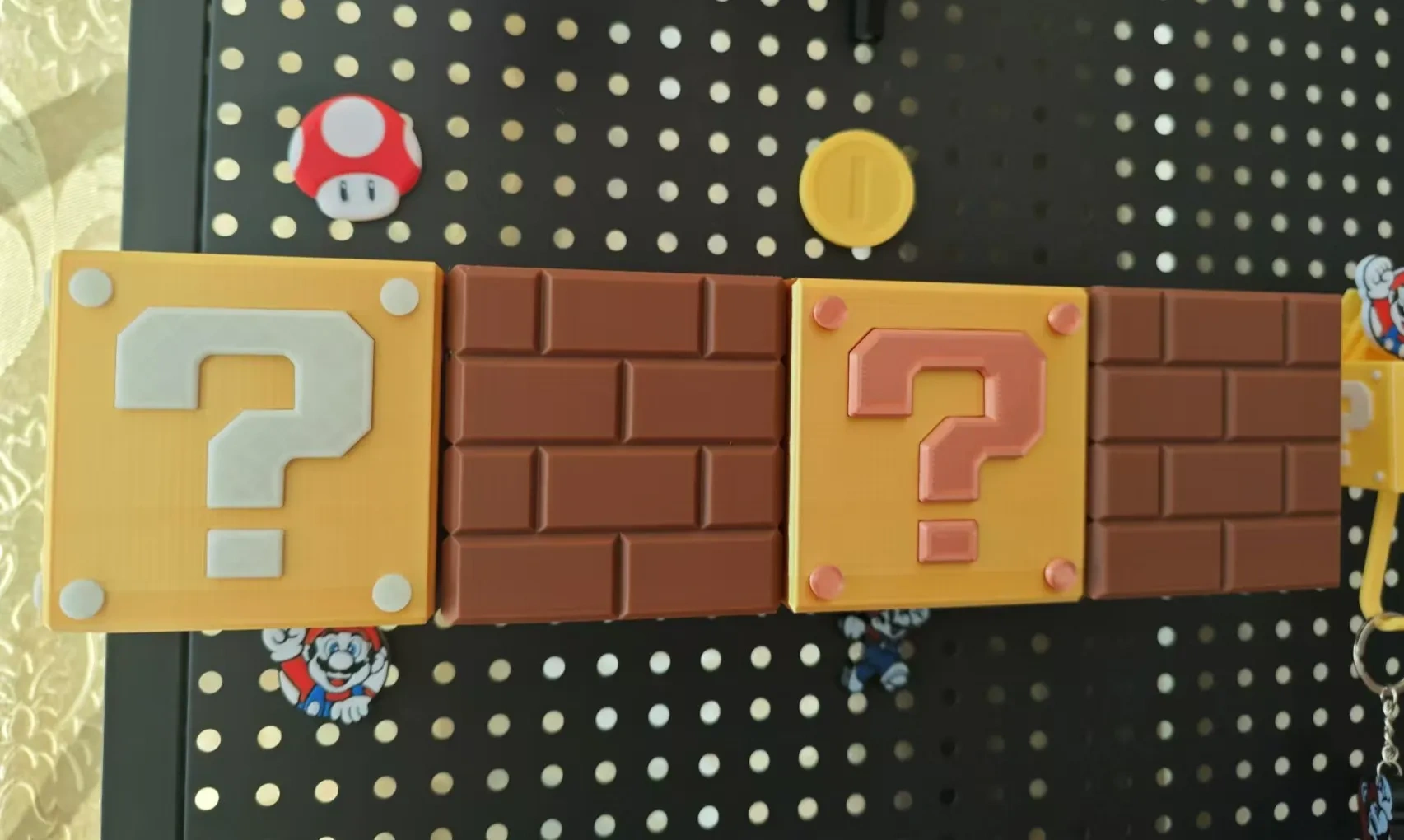 Pegboard Accessories Question Mark Box for 16mm Spacing and 6mm ...