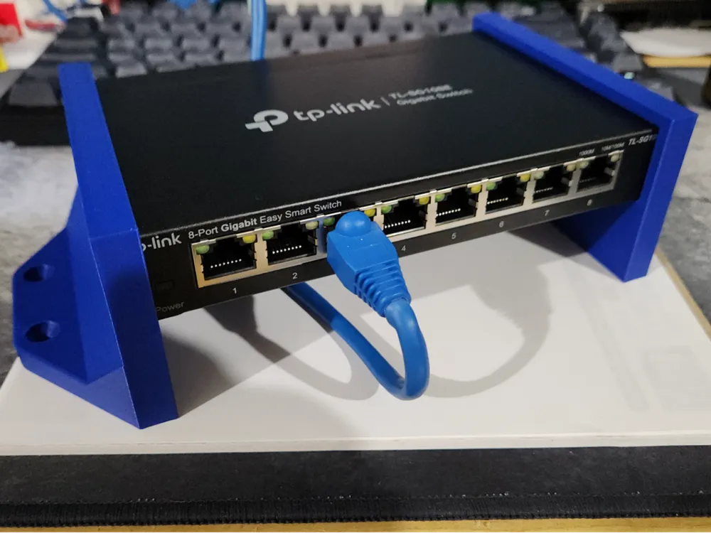 TP-Link Network Switch Wall Mount by Fugu Factory MakerWorld: Download ...