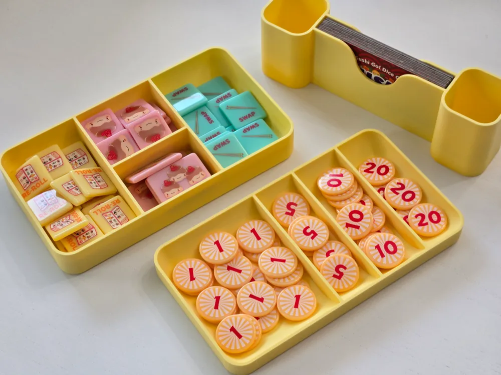 Sushi Roll: Sushi Go! Dice Game - Organizer Insert - Free 3D Print ...