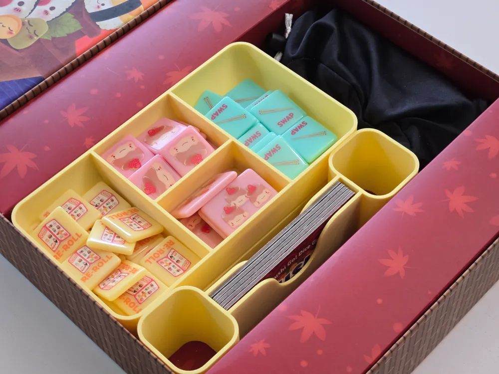 Sushi Roll: Sushi Go! Dice Game - Organizer Insert - Free 3D Print ...