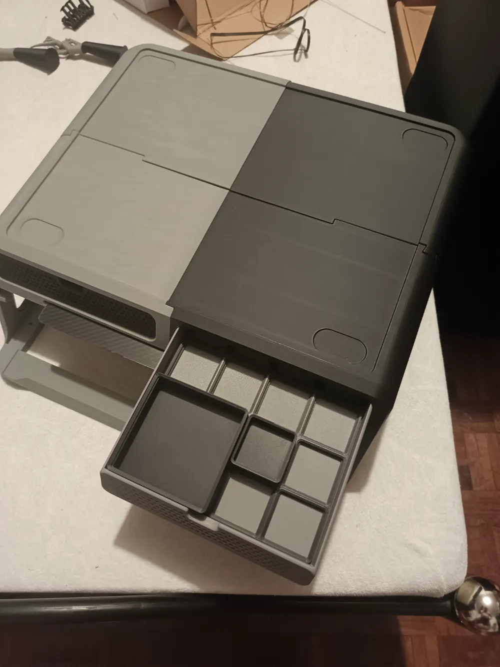 Gridfinity Base insert for BLV AMS Riser drawers by Khetum MakerWorld ...