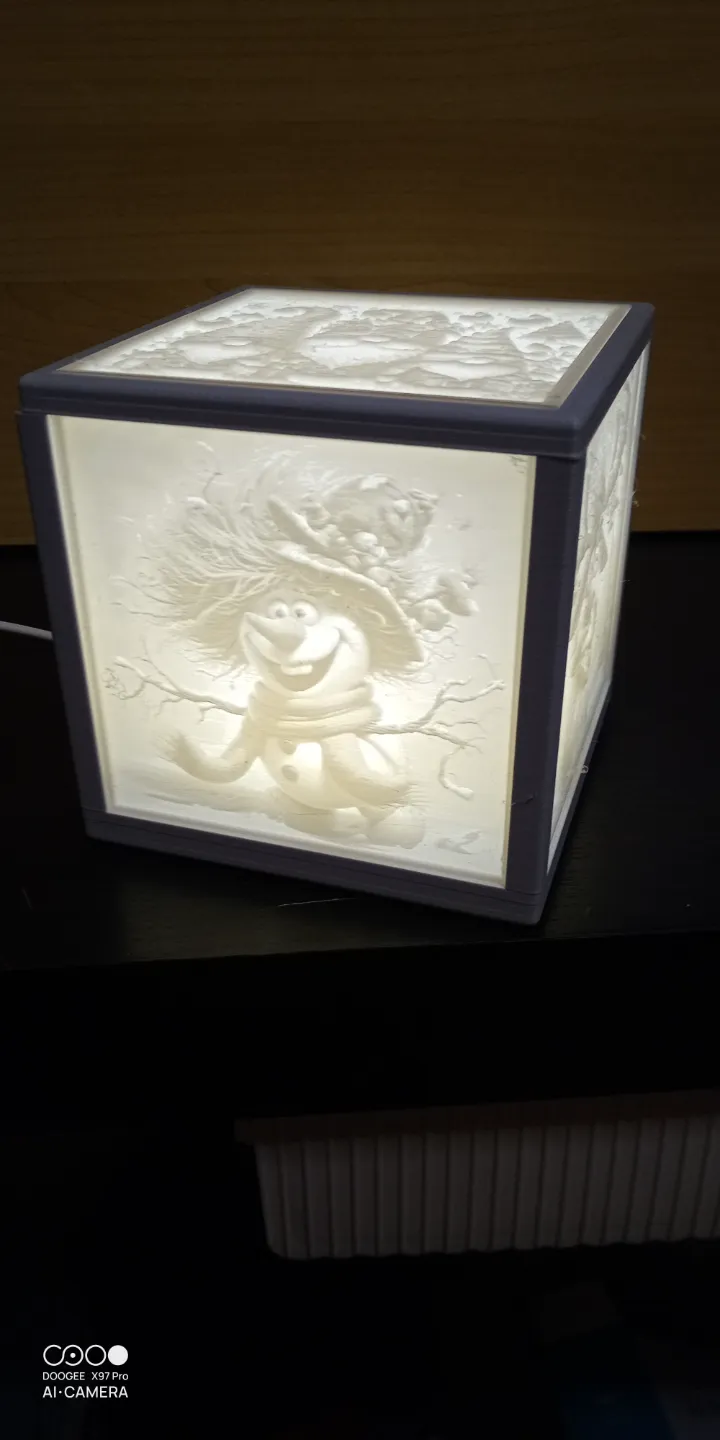 Lithophane Cube by Mauro 0557 MakerWorld: Download Free 3D Models
