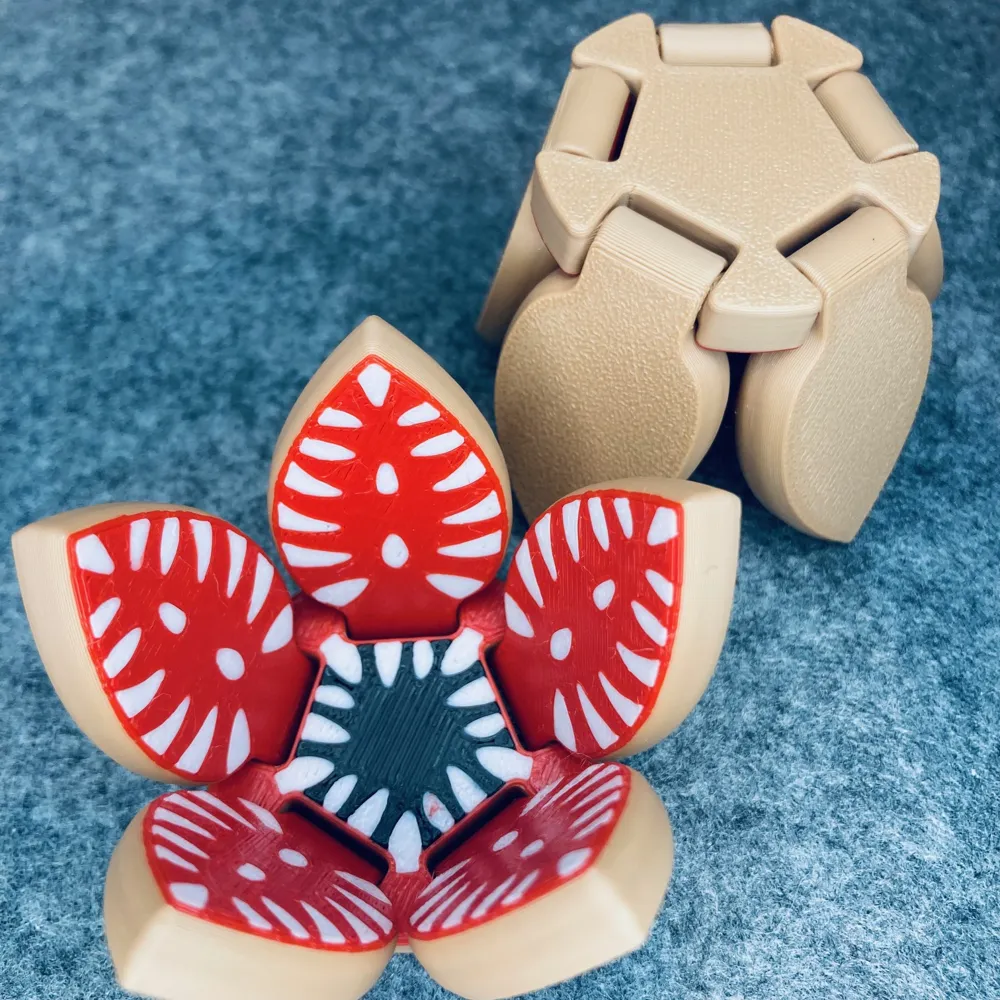 Demogorgon Flipper Fidget (53 min) Impressão no Local - Modelo gratuito ...