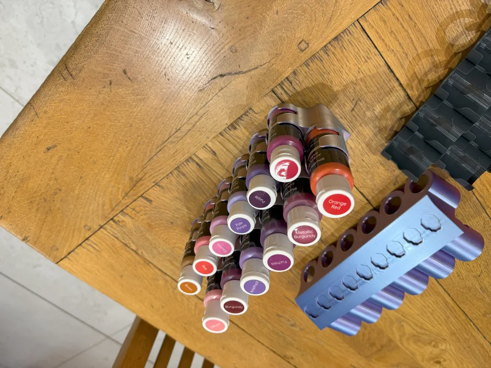 Multiboard LARGE 35 dia Paint Bottle Holder - Free 3D Print Model ...