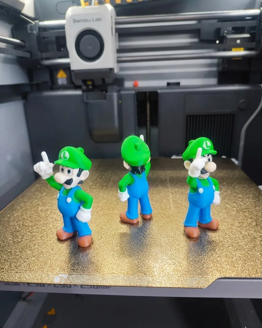 luigi super mario keychain - Free 3D Print Model - MakerWorld