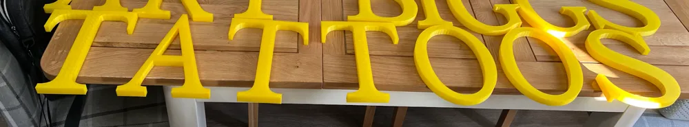 tattoos sign by danielhawker03 - MakerWorld