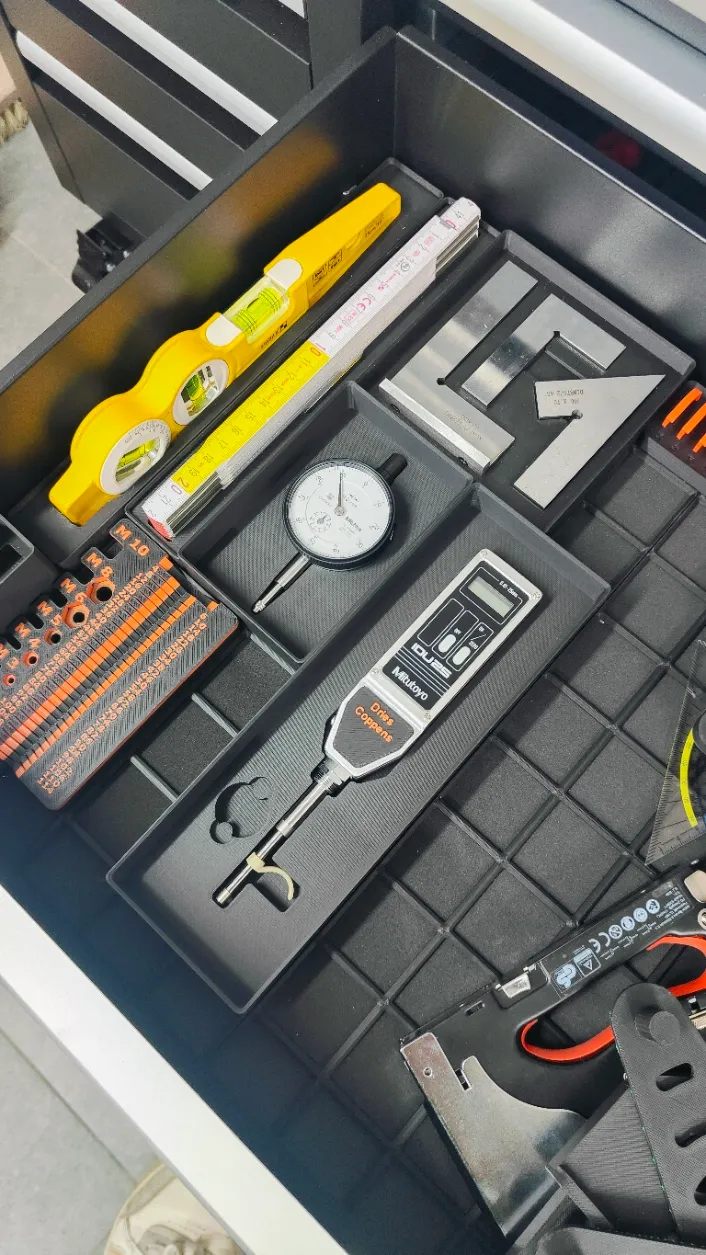 Gridfinity Mitutoyo 2046AB dial indicator holder by Llama16 - MakerWorld