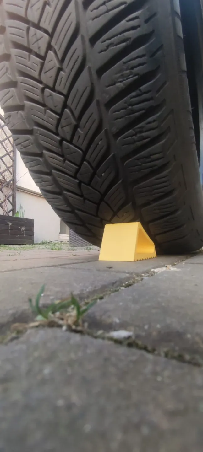 Tire stopper - Free 3D Print Model - MakerWorld