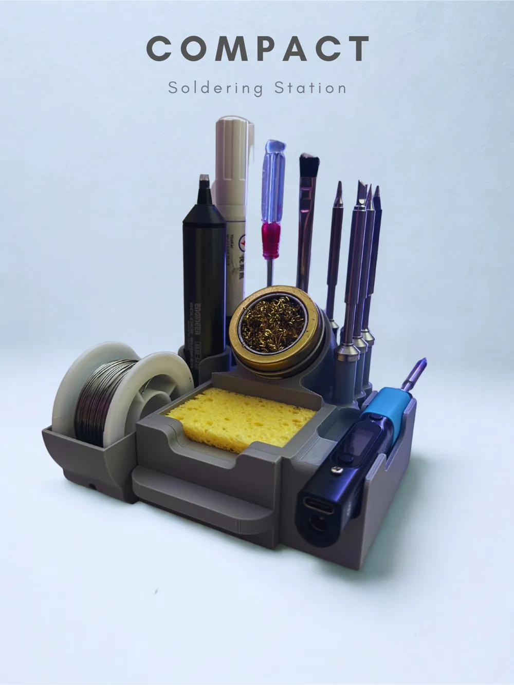 Soldering Station - Free 3D Print Model - MakerWorld