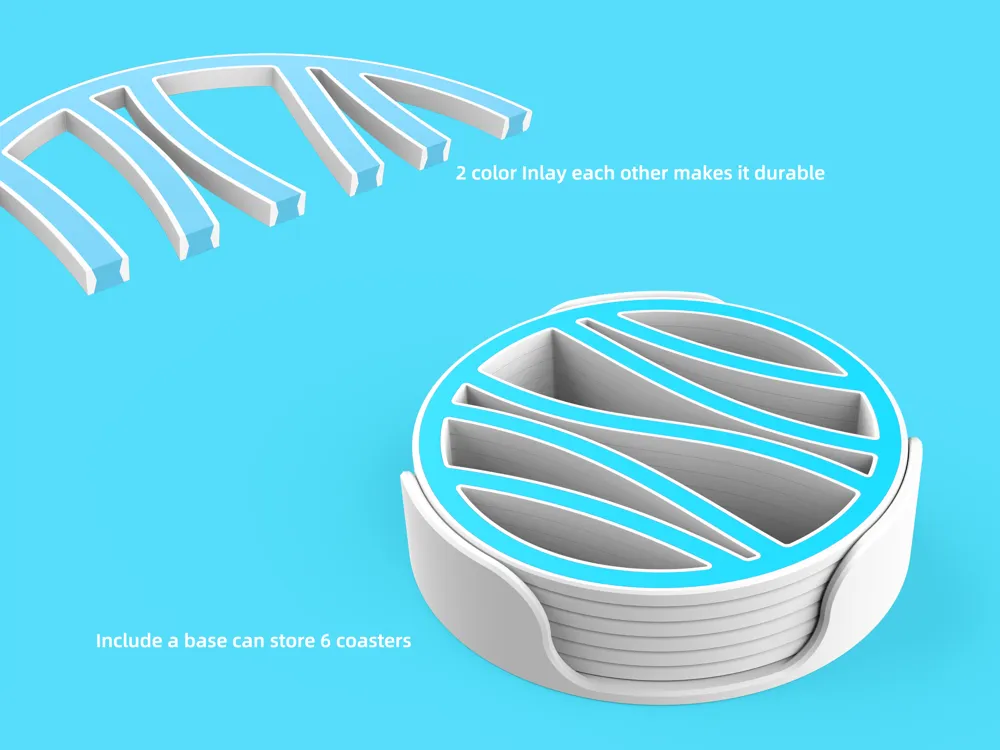 3D Printing Coaster by wuguigui - MakerWorld