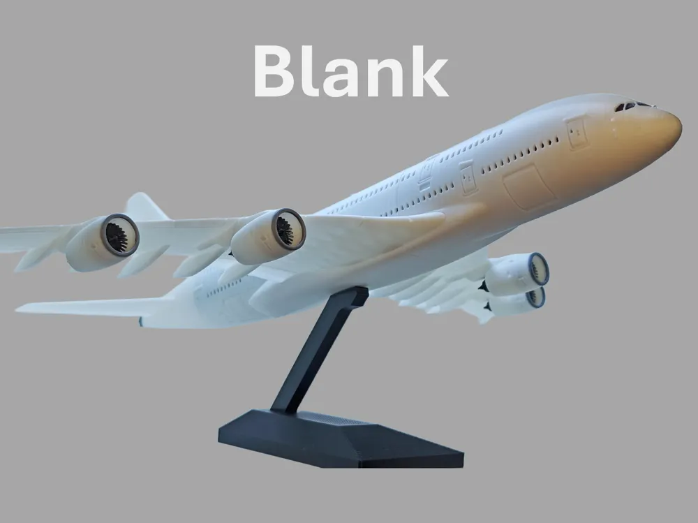 Airbus A380 Airbus A380 - Free 3D Print Model - MakerWorld