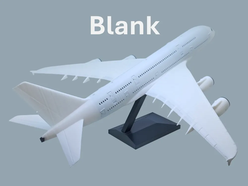 Airbus A380 Airbus A380 - Free 3D Print Model - MakerWorld