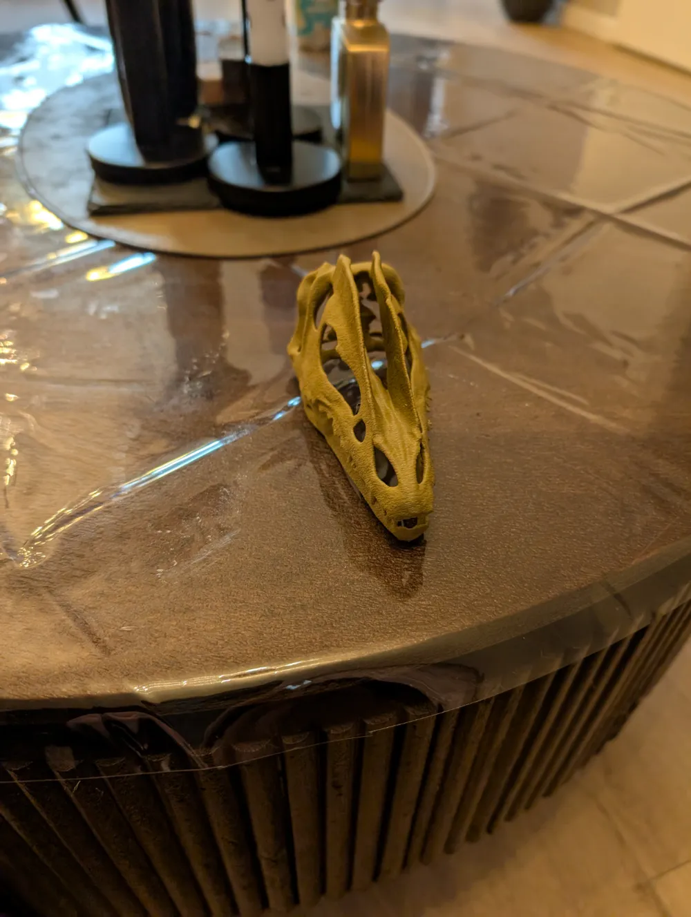 Cráneo de Dilophosaurus, dinosaurio por Garsoncreative MakerWorld: Descarga Modelos 3D Gratuitos