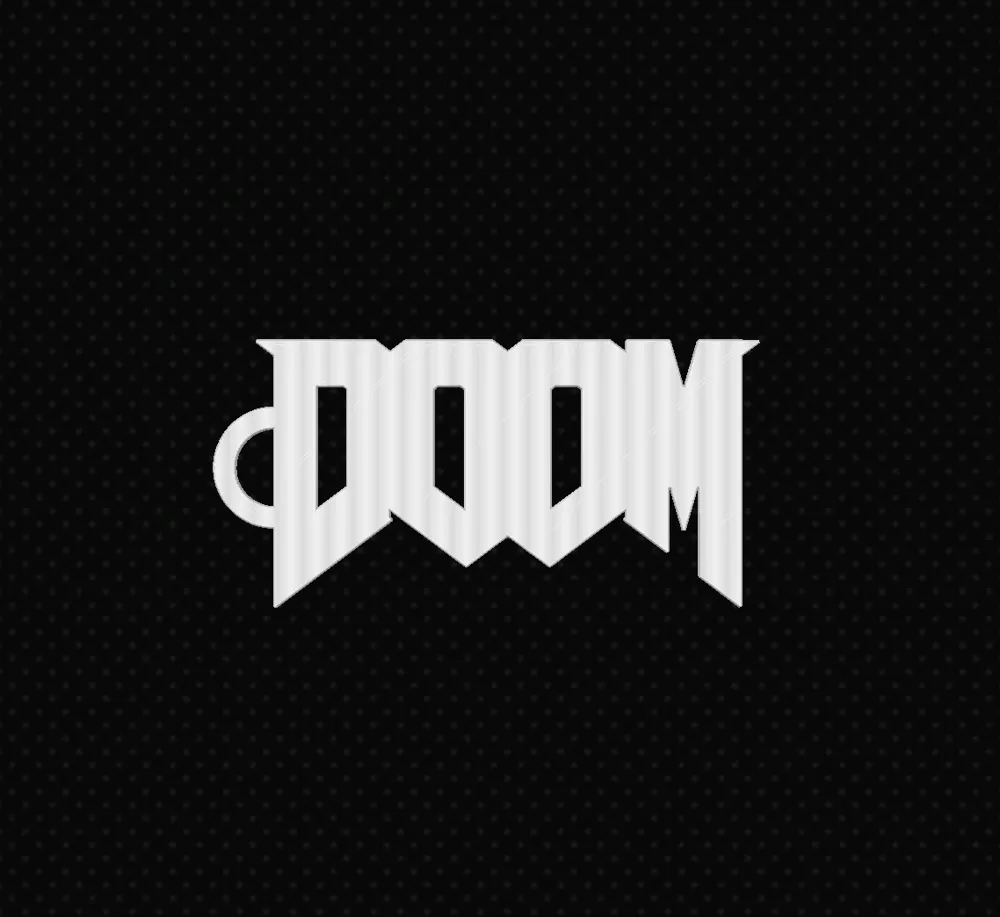Doom keychain by dubmehard - MakerWorld