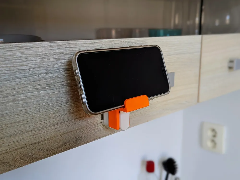 Wall Phone Holder (IKEA TISKEN) by XYZ Space - MakerWorld