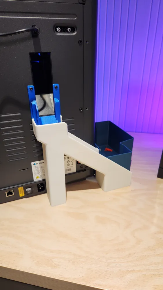 Flashforge AD5X Poop Purge Chute and Bucket by Embrace Making MakerWorld: Download Free 3D Models