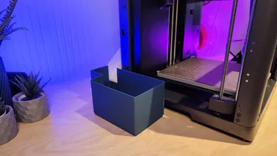 Flashforge AD5X Poop Purge Chute and Bucket by Embrace Making MakerWorld: Download Free 3D Models