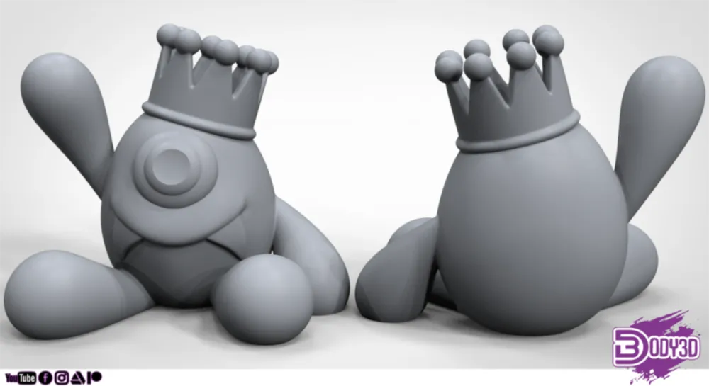 Cool Monster - Free 3D Print Model - MakerWorld