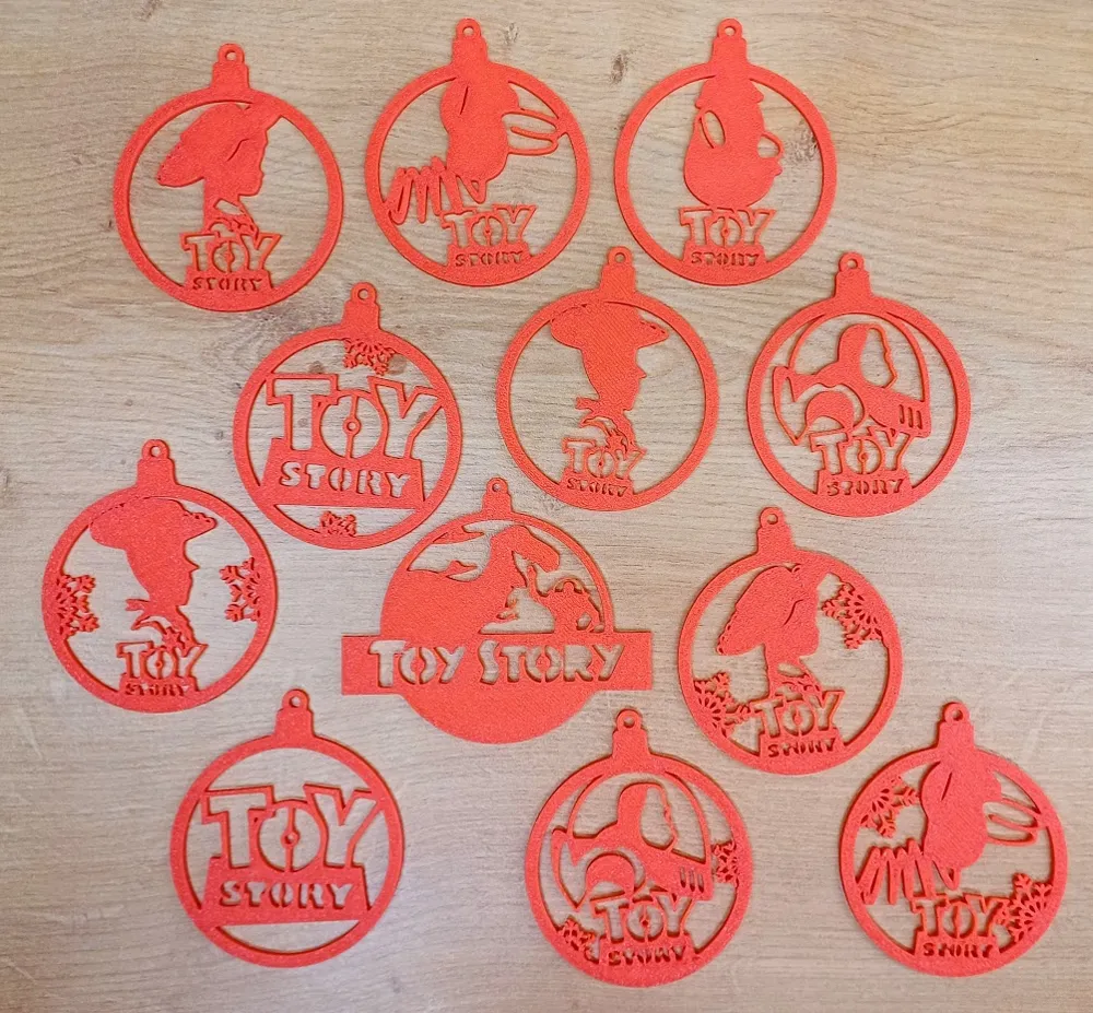 Toy Story Christmas Ornaments by Kiron 21 - MakerWorld