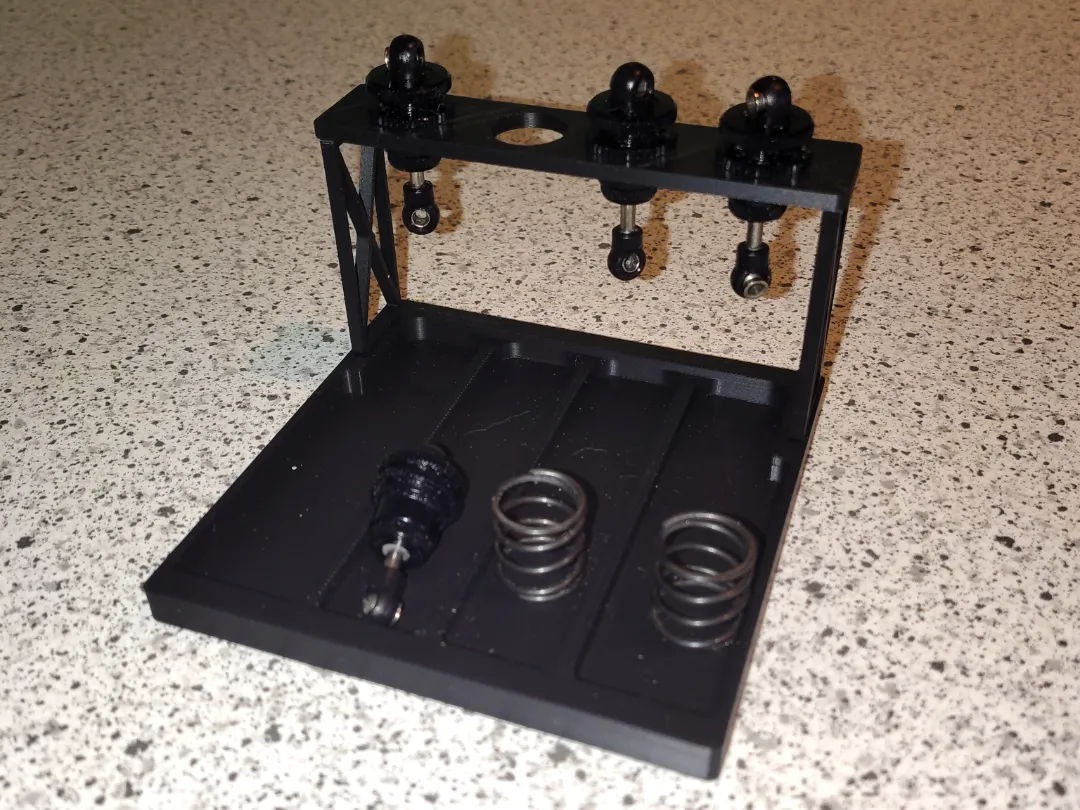 shock stand for rc 1/10 touring car. - Free 3D Print Model - MakerWorld