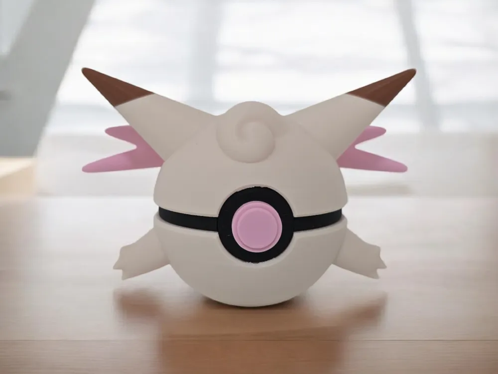 #0036 Clefable Pokéball - Multiparts by 3D Girl MakerWorld: Download ...