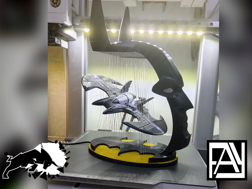 Suspended Batwing - Free 3D Print Model - MakerWorld