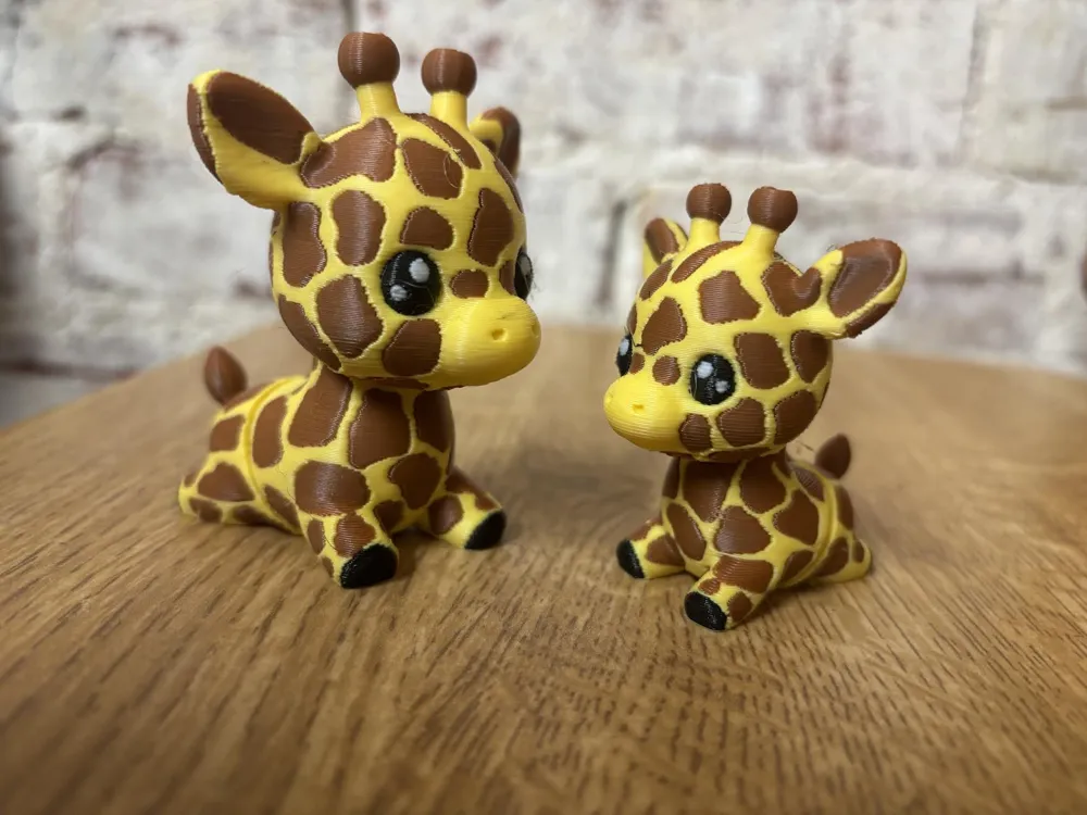 Giraffe Articulated Flexi Fidget - Free 3D Print Model - MakerWorld