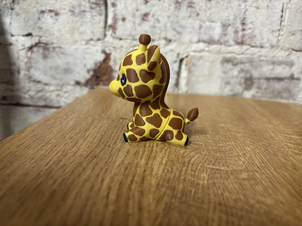 Giraffe Articulated Flexi Fidget - Free 3D Print Model - MakerWorld