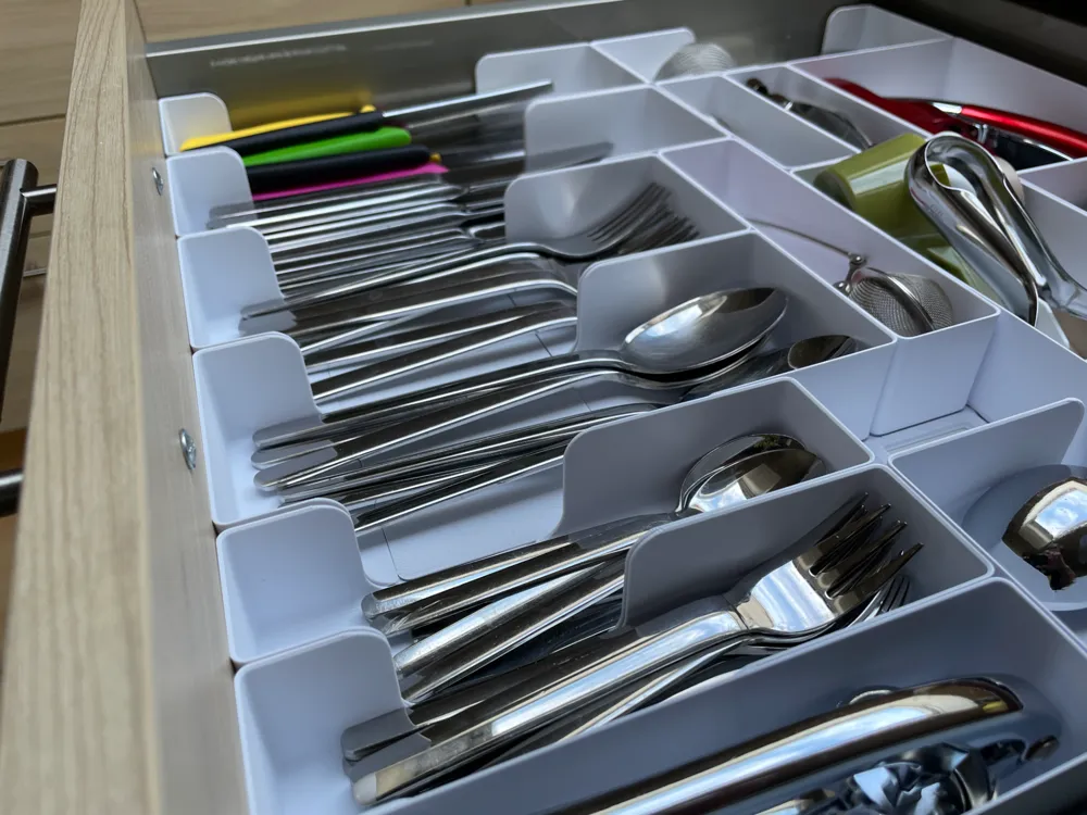 Gridfinity Kitchen Drawer (Parametric) Remixed by Trinitor MakerWorld ...