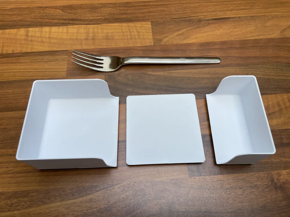 Gridfinity Kitchen Drawer (Parametric) Remixed by Trinitor MakerWorld ...