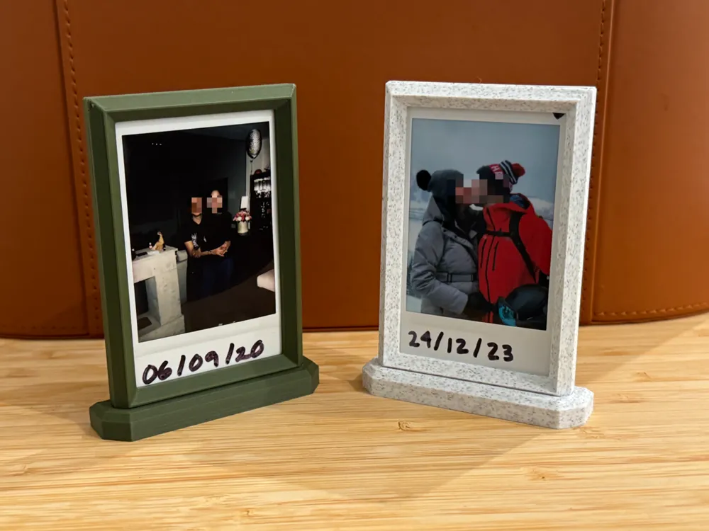 Polaroid Frame Stand - Free 3D Print Model - MakerWorld